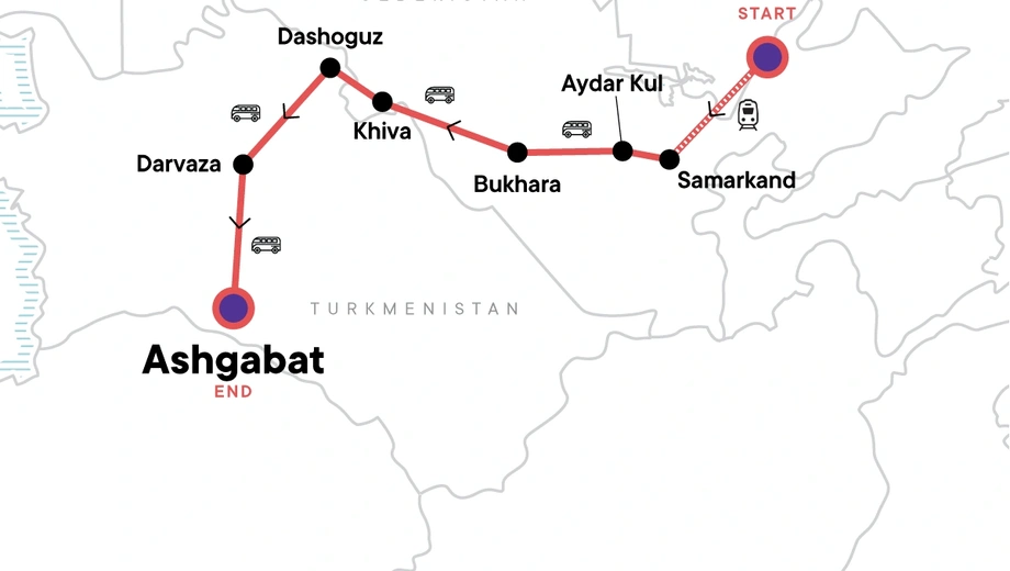 Tour | Best of Uzbekistan and Turkmenistan | G Adventures | 25027