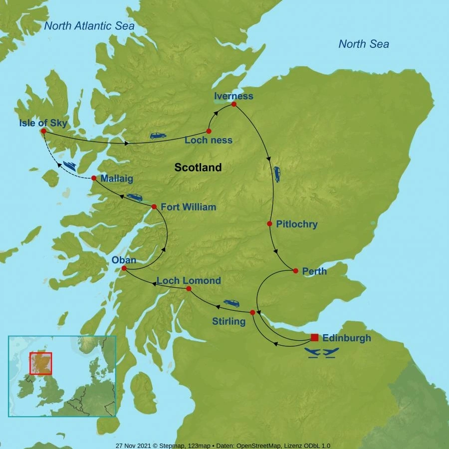 Tour | Classic Scotland Self Drive | Indus Travels | IndTur108