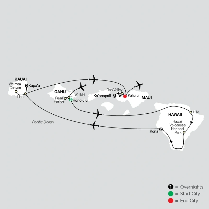 Tour | Hawaiian Islands | Cosmos | 8150-2025