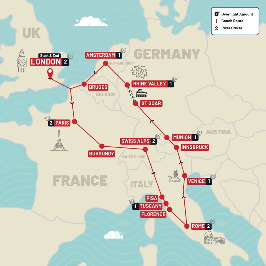 Tour | Classic Europe | Expat Explore Travel | EC