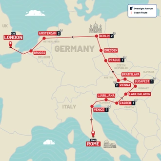 Europe Map With Tourist Attraction 10 Best Places To Visit In Europe