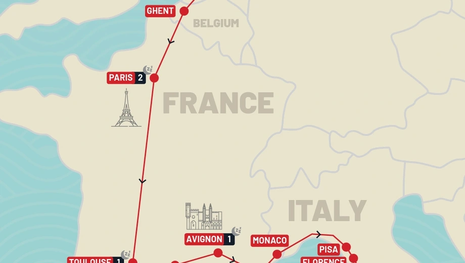 Tour | Amsterdam To Rome | Expat Explore Travel | EX1L