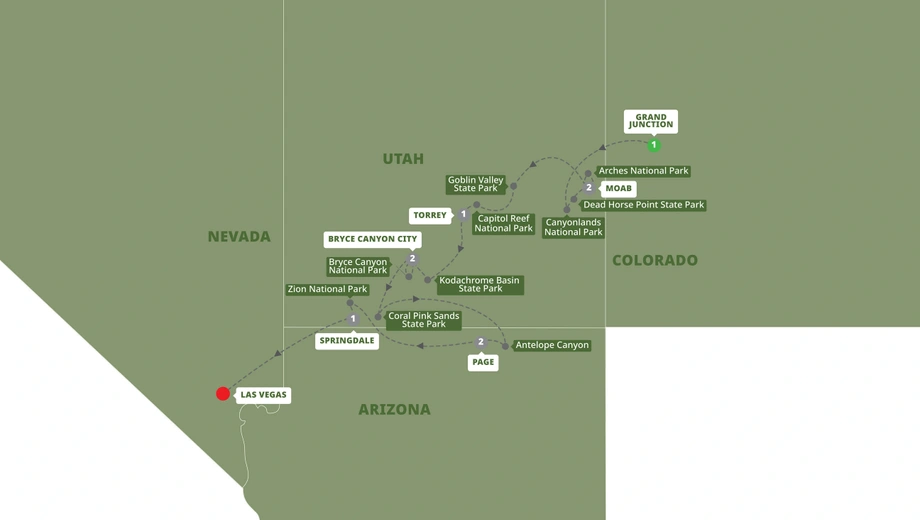 Tour | Utah's Mighty Five National Parks | Trafalgar | DTMFN26