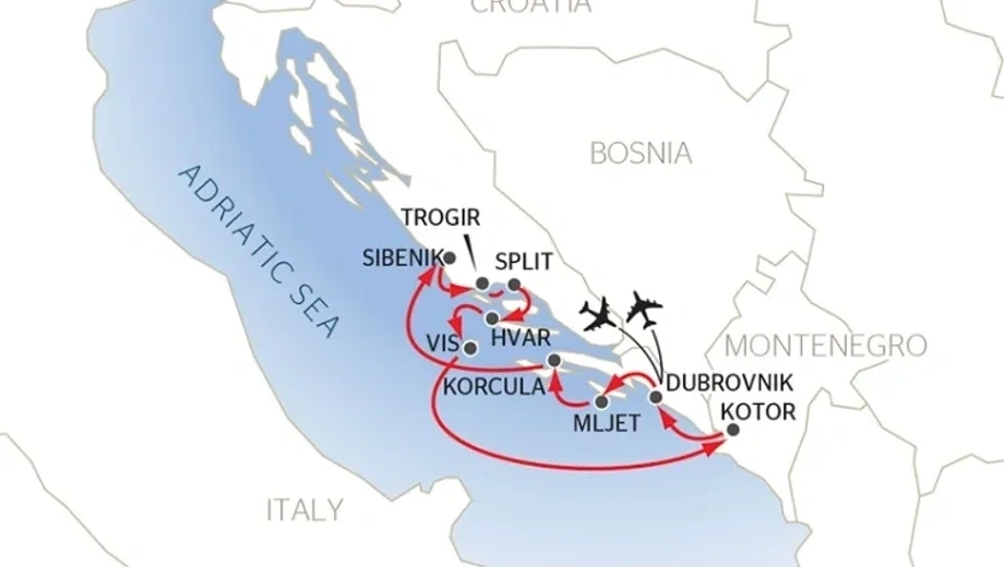 Tour | Croatia and Montenegro (port-to-port cruise) | CroisiEurope ...