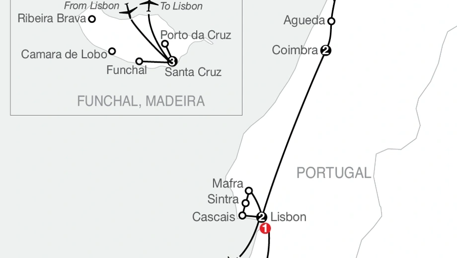 Tour | Taste of Portugal with Madeira | Globus | ZAF-2026